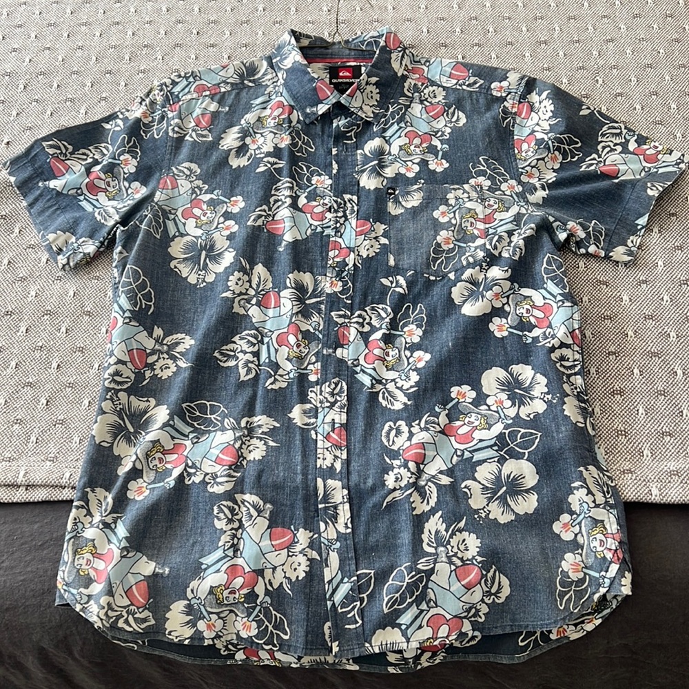 Quicksilver Hawaiian Shirt - Gem